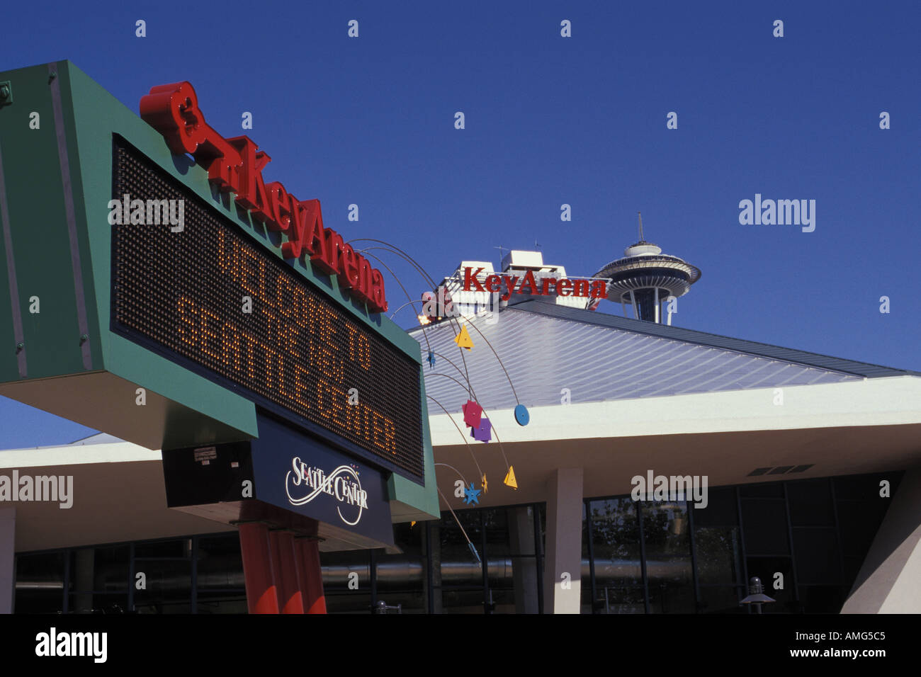 Key Arena sports auditorium Seattle Washington Stock Photo - Alamy