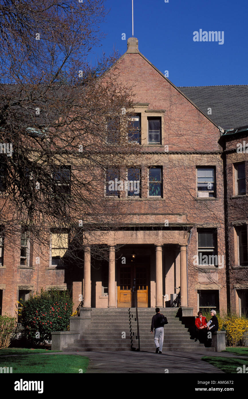 Classroom Building University Of Washington Seattle Washington Stock ...