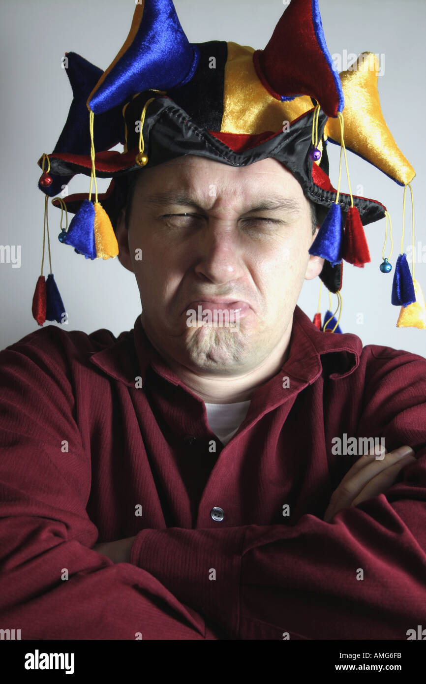 Male jester hi-res stock photography and images - Alamy