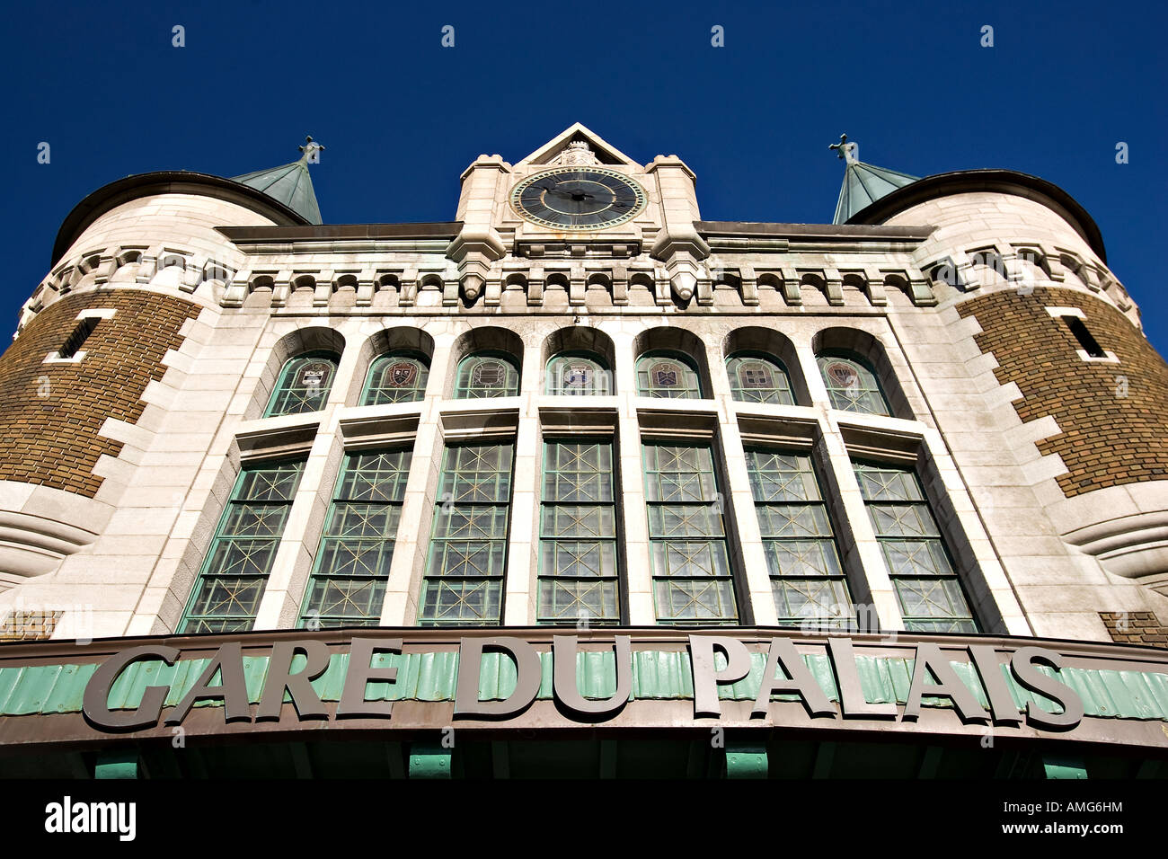 The Gare du Palais train station in Quebec City Stock Photo - Alamy