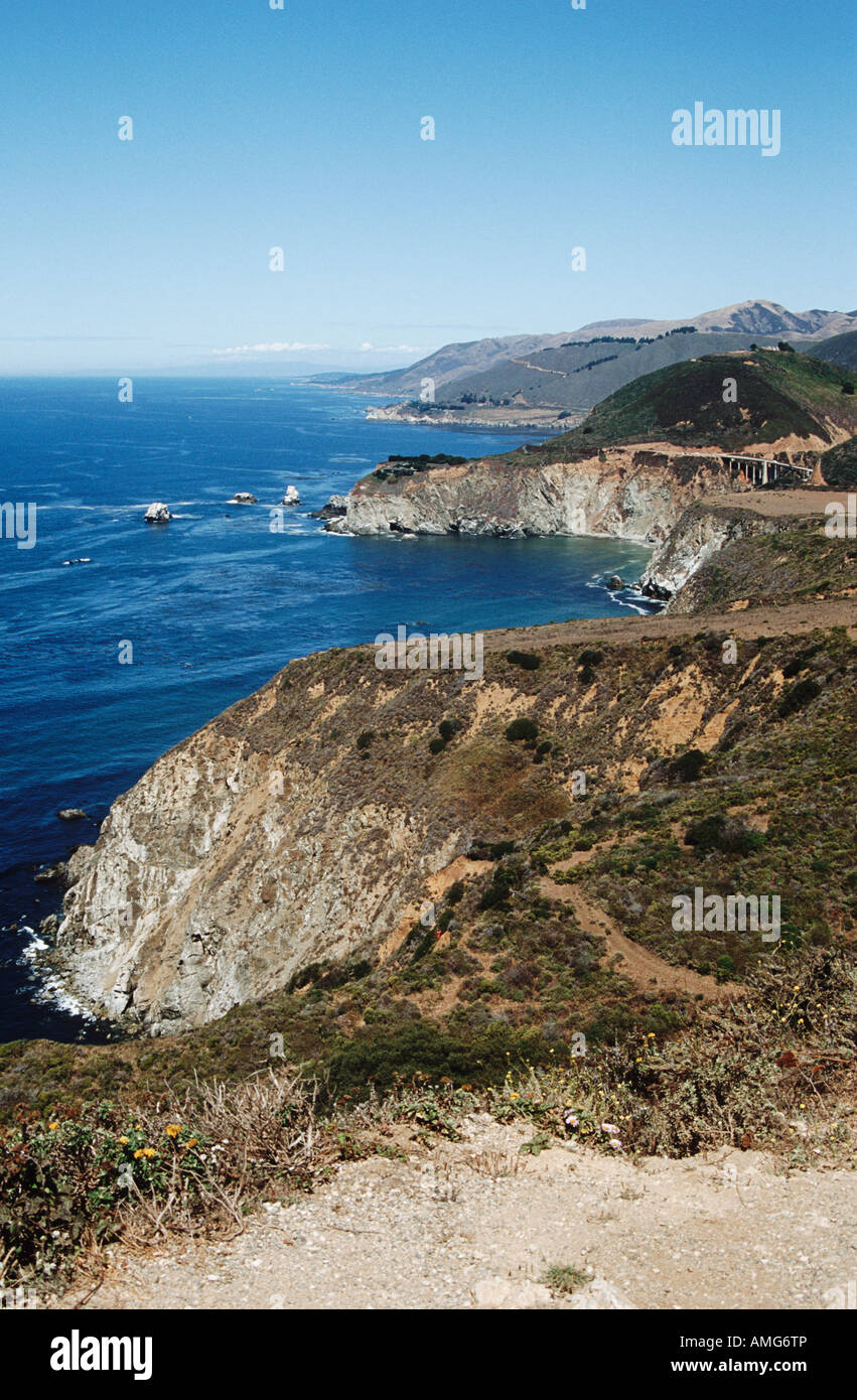 Big Sur coastline, California, USA Stock Photo - Alamy