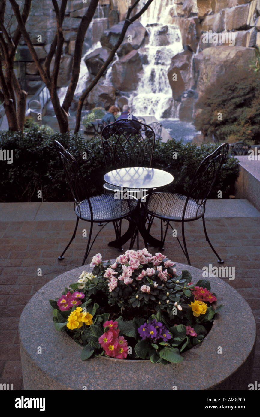 Waterfall Park In Pioneer Square Seattle Washington Stock Photo - Alamy