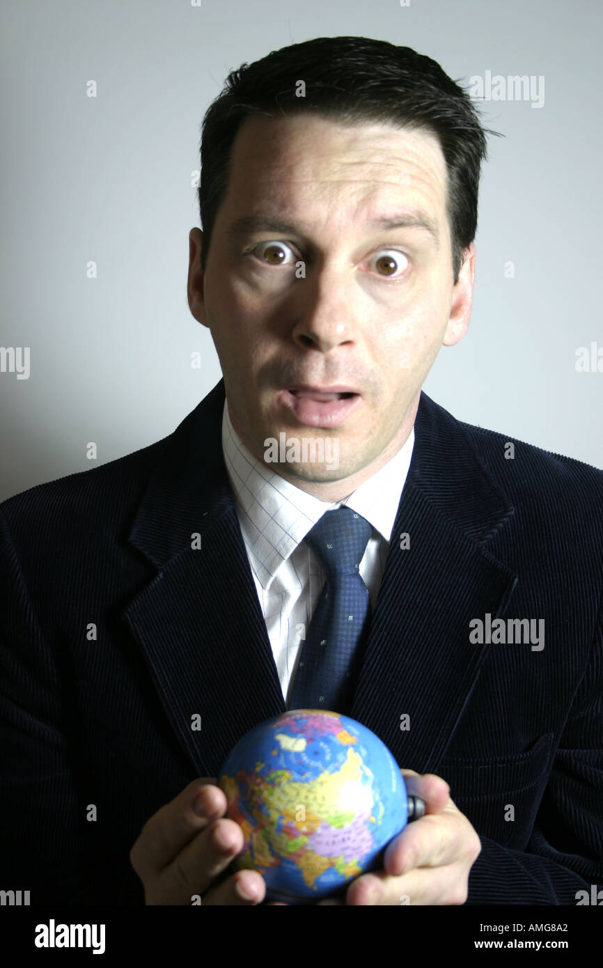 Shocked globe hi-res stock photography and images - Alamy