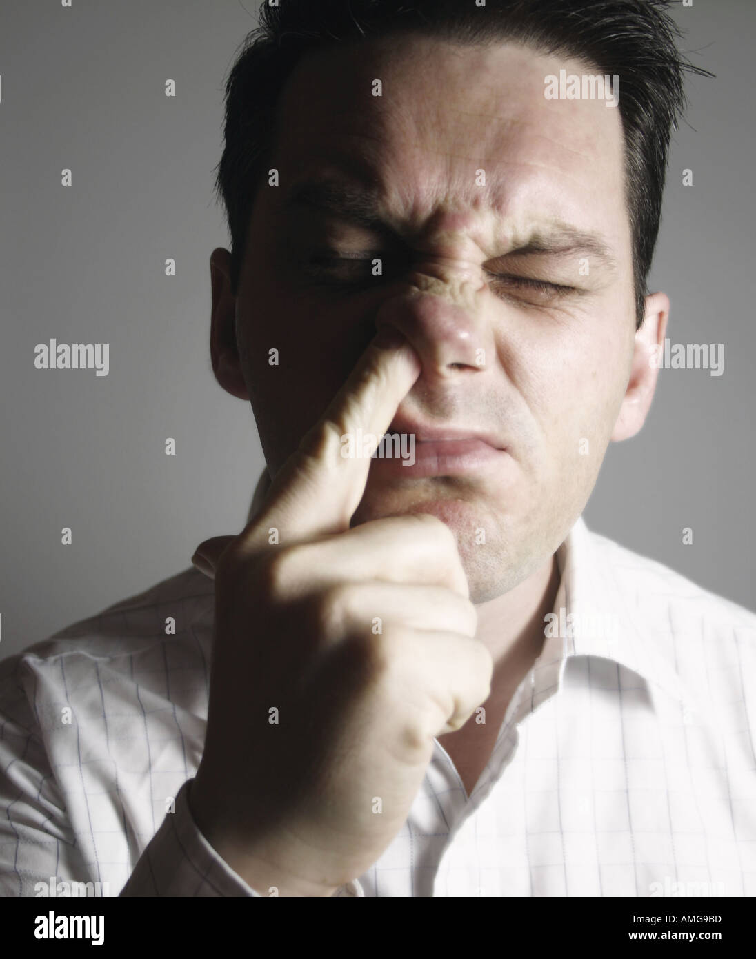 Picking nose hi-res stock photography and images - Alamy