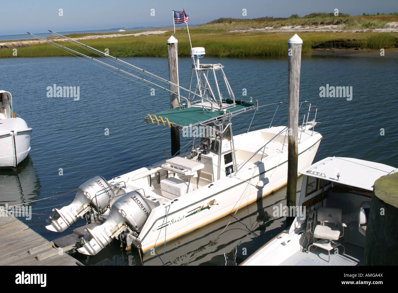 Cape cod fishing charter hi-res stock photography and images - Alamy