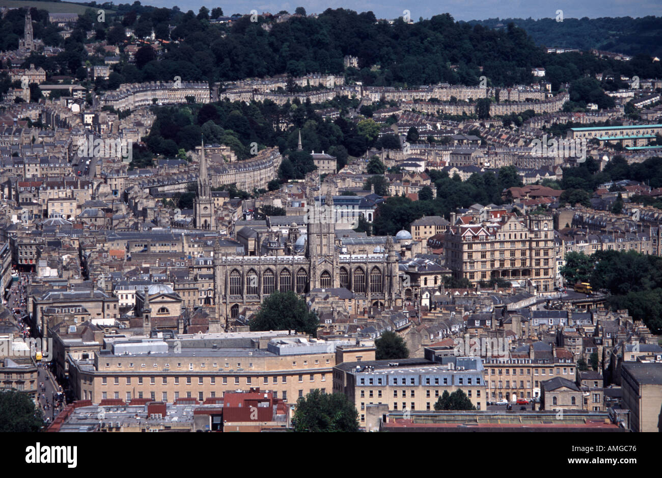 Bath city centre uk aerial hi-res stock photography and images - Alamy