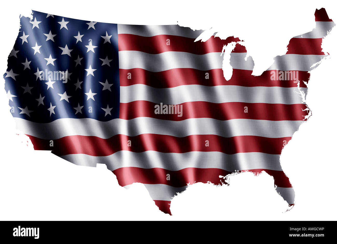 Us map hi-res stock photography and images - Alamy