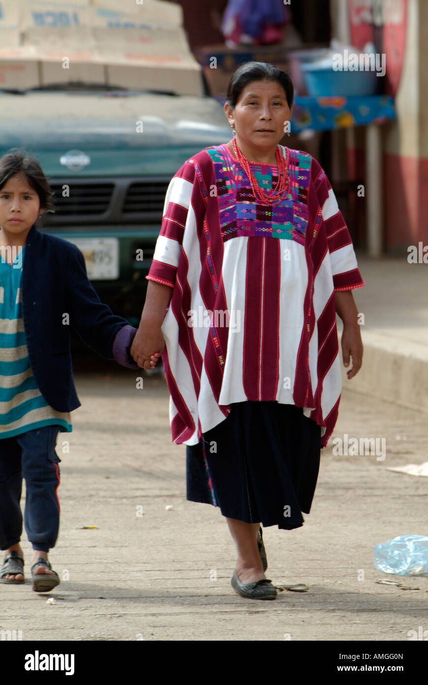 Tzeltal Mayan women of Oxchuc, Chiapas Stock Photo - Alamy