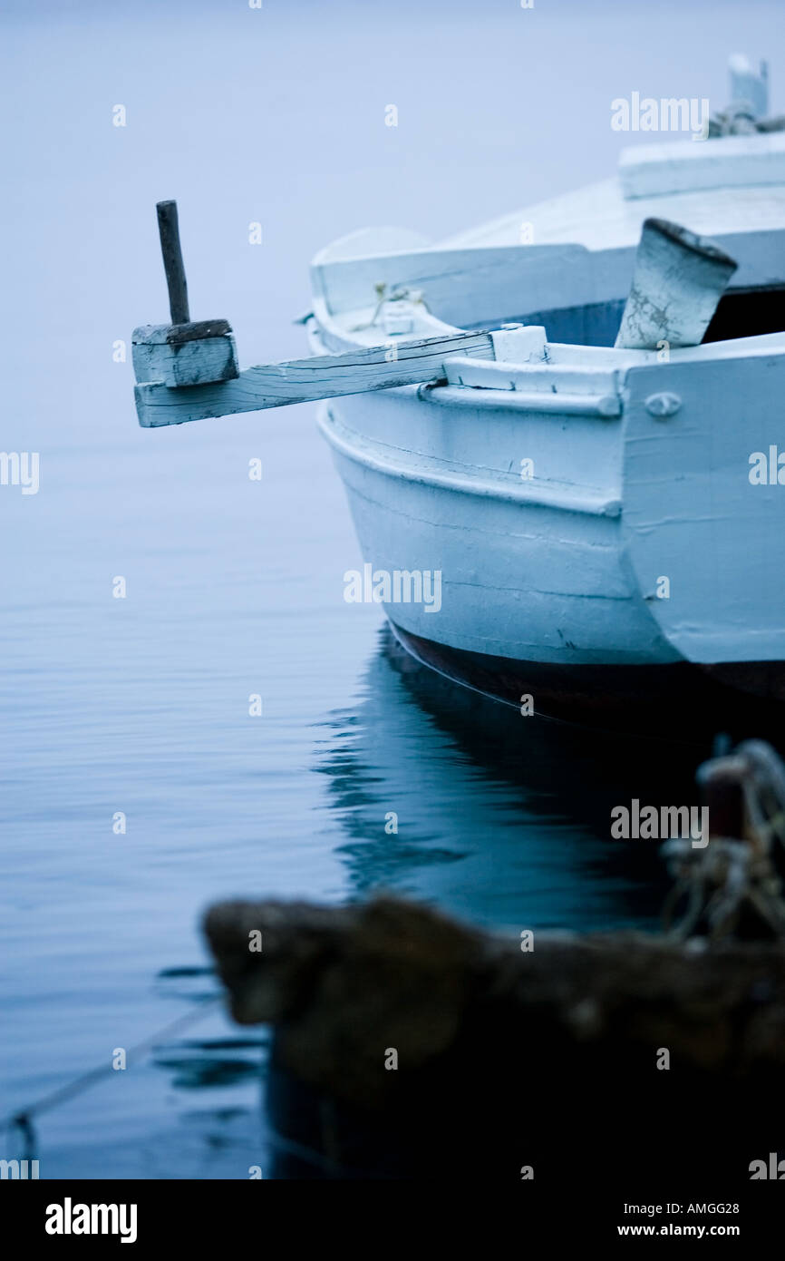 Croatian traditional wooden boat Local name Pasara Stock Photo - Alamy