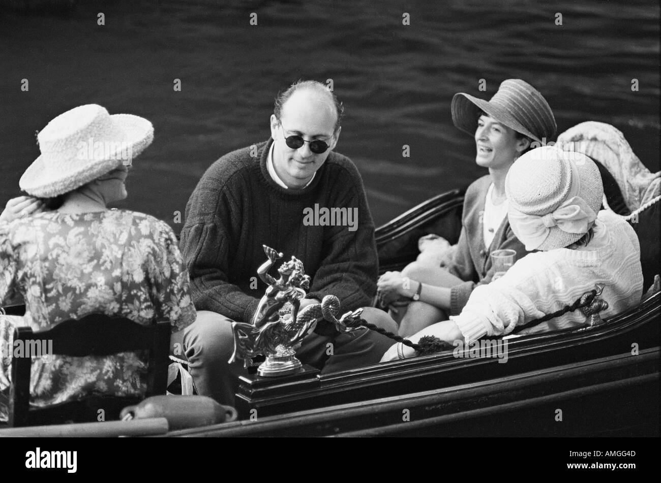 England oxfordshire henley river Black and White Stock Photos & Images ...