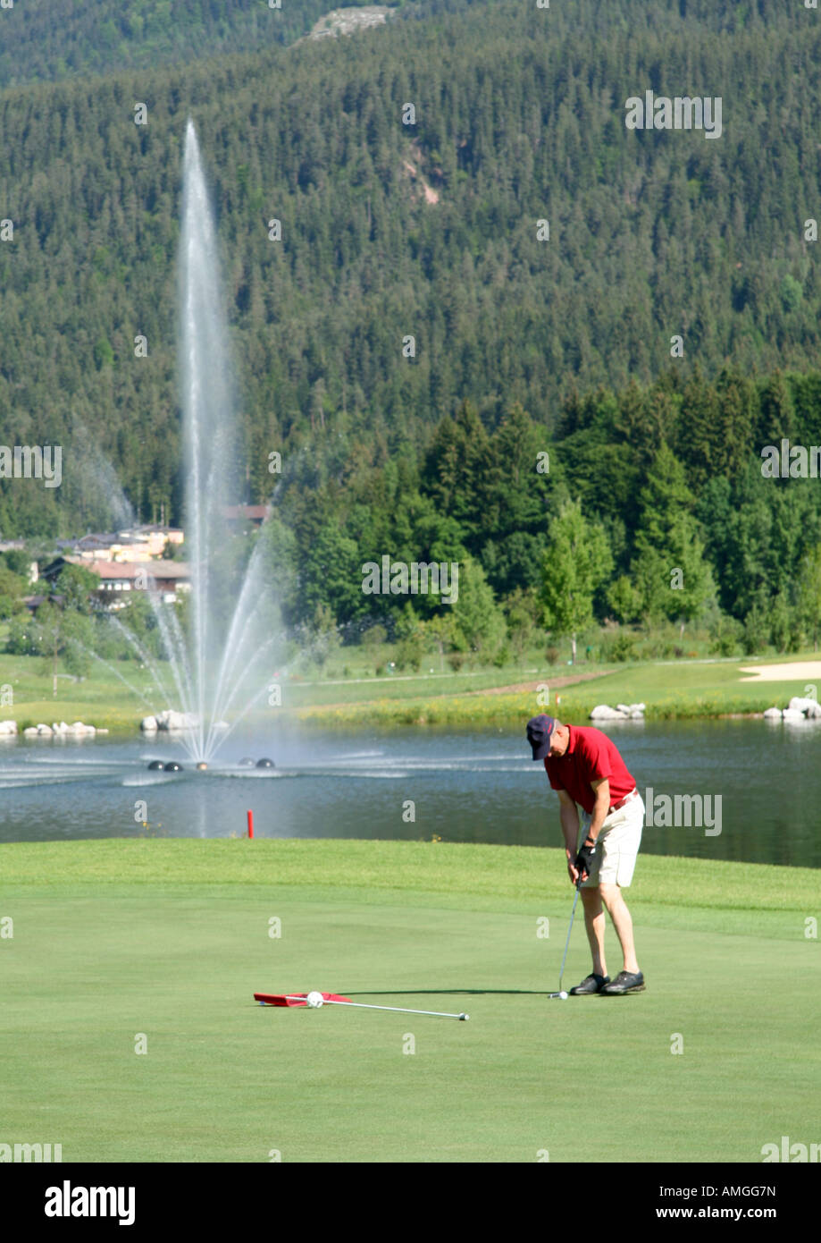Austrian alps golf hi-res stock photography and images - Alamy