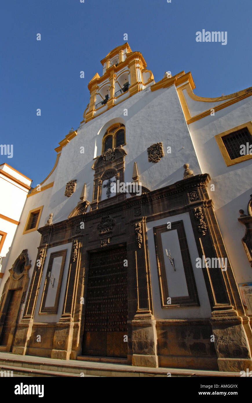 Barrio de Santa Cruz Seville Andalucia Spain Stock Photo - Alamy