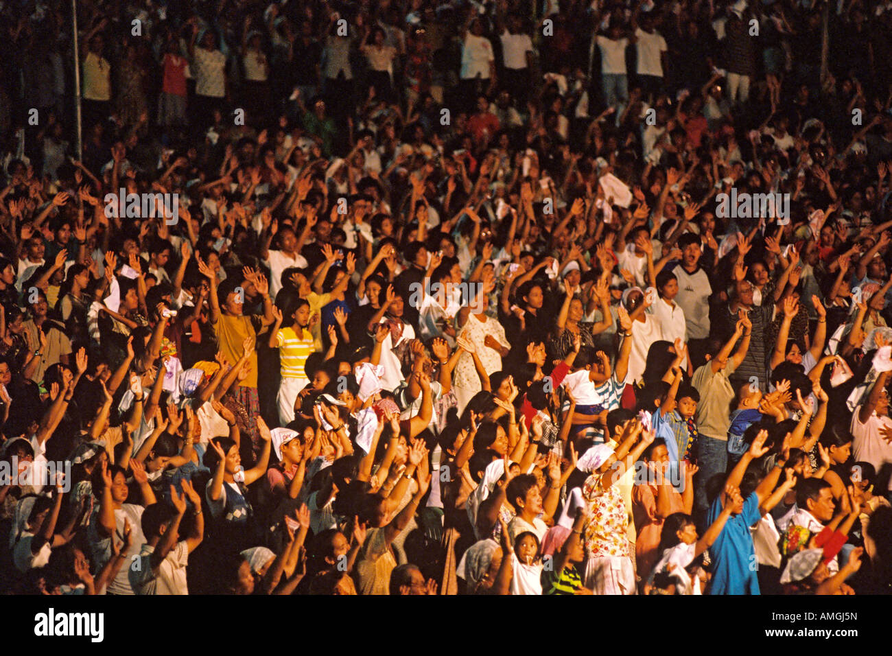 Easter mass, Manila, Philippines Stock Photo - Alamy