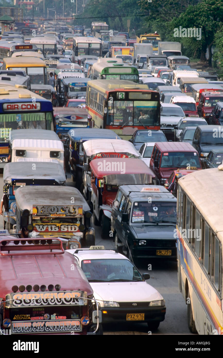 Manila traffic jam hi-res stock photography and images - Alamy