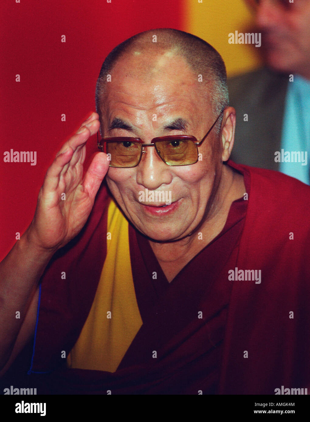 His holiness the 14th Dalai Lama Tenzin Gyatso,during his visit to ...
