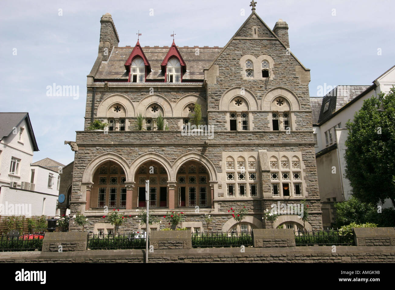 Park House Club Park Place Cardiff City Centre South Wales Stock Photo ...