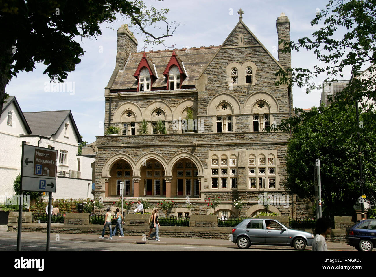 Park House Club Park Place Cardiff City Centre South Wales Stock Photo ...