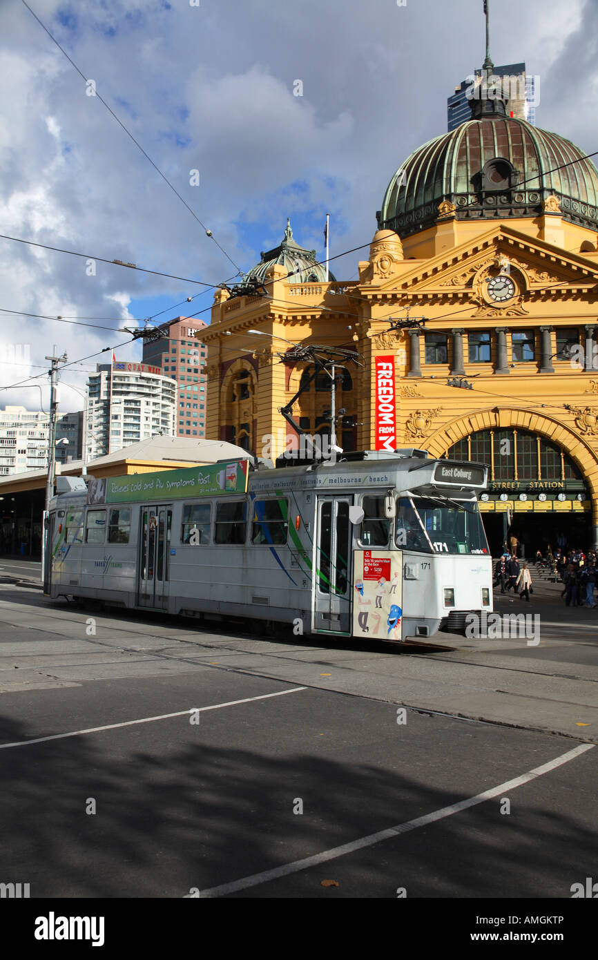 Melbourne trams hi-res stock photography and images - Alamy