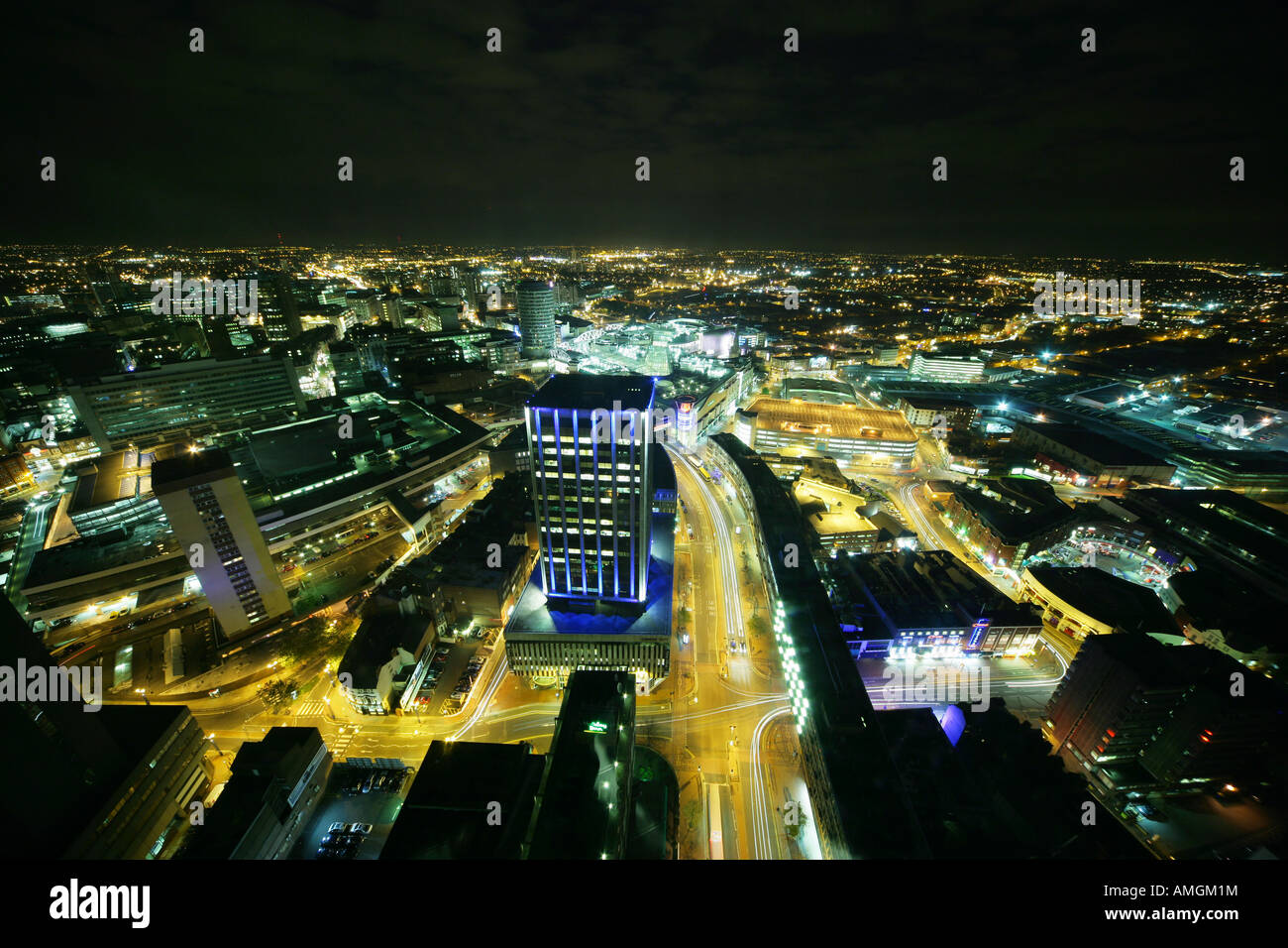 View from the top of Beetham Tower hotel Radisson SAS and apartments at ...