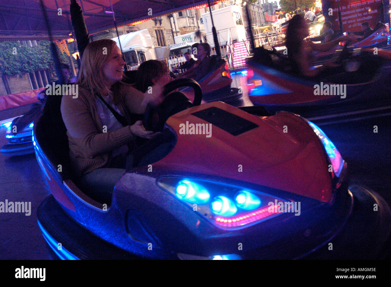 Dodgems in motion blur hi-res stock photography and images - Alamy