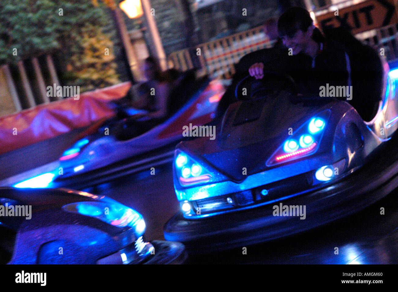 Dodgems in motion blur hi-res stock photography and images - Alamy