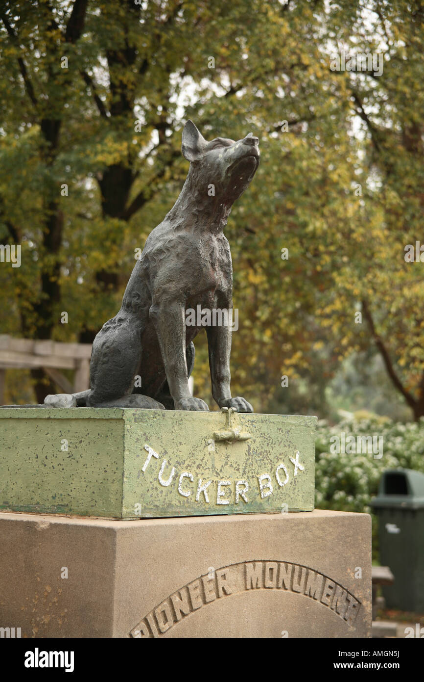 The Dog on the Tuckerbox Gundagai New South Wales Australia Stock Photo ...