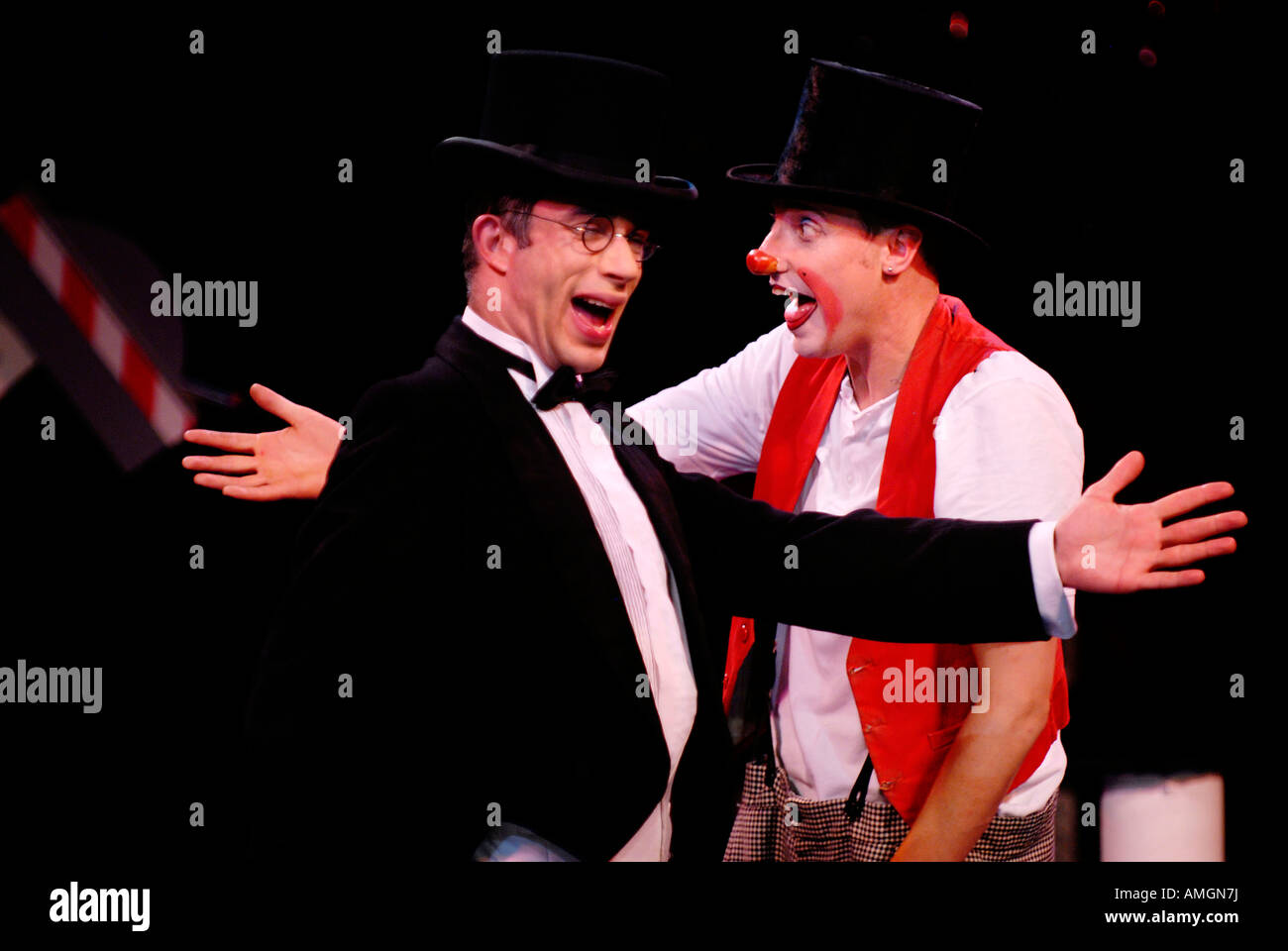 paulo's circus, clowns Stock Photo - Alamy