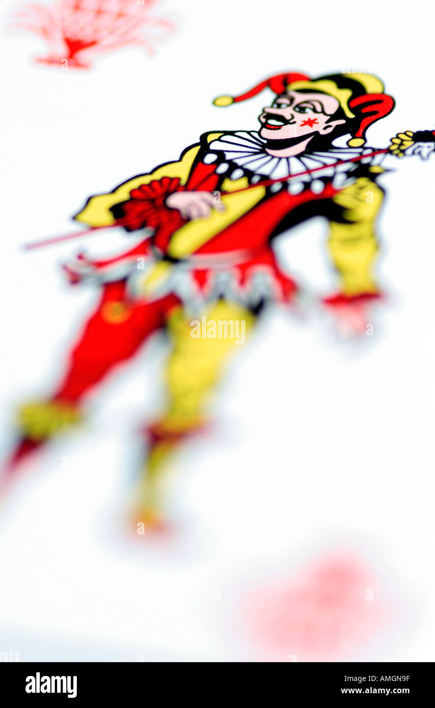 Close up of the JOKER playing card Stock Photo - Alamy