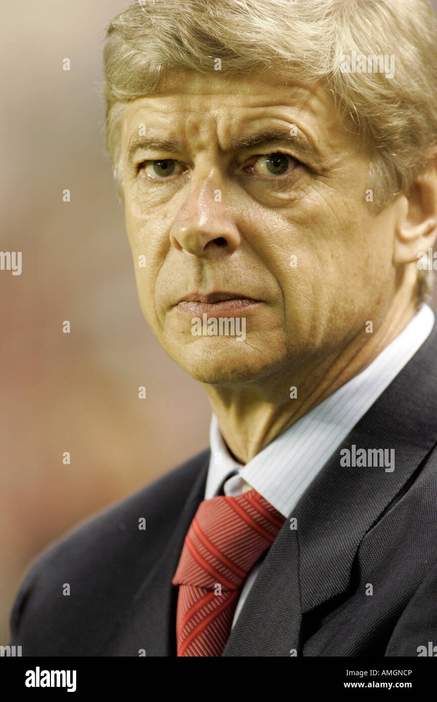 Arsene Wenger, Arsenal FC coach Stock Photo - Alamy