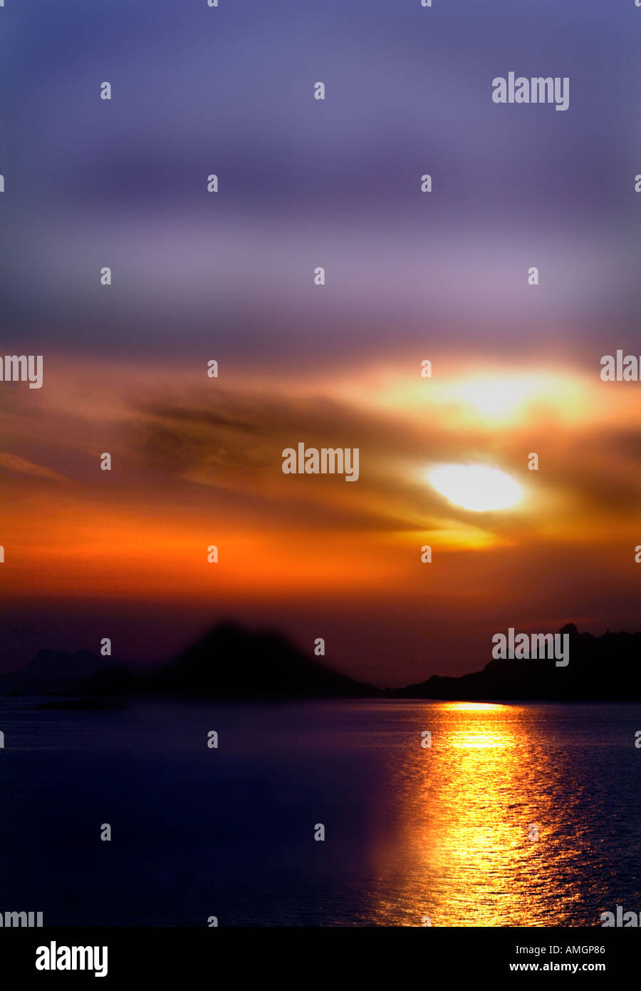 Sunset at Tugutreis Turkey Stock Photo - Alamy