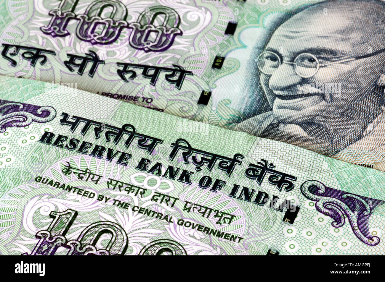 Indian money - rupee notes and currency Stock Photo - Alamy