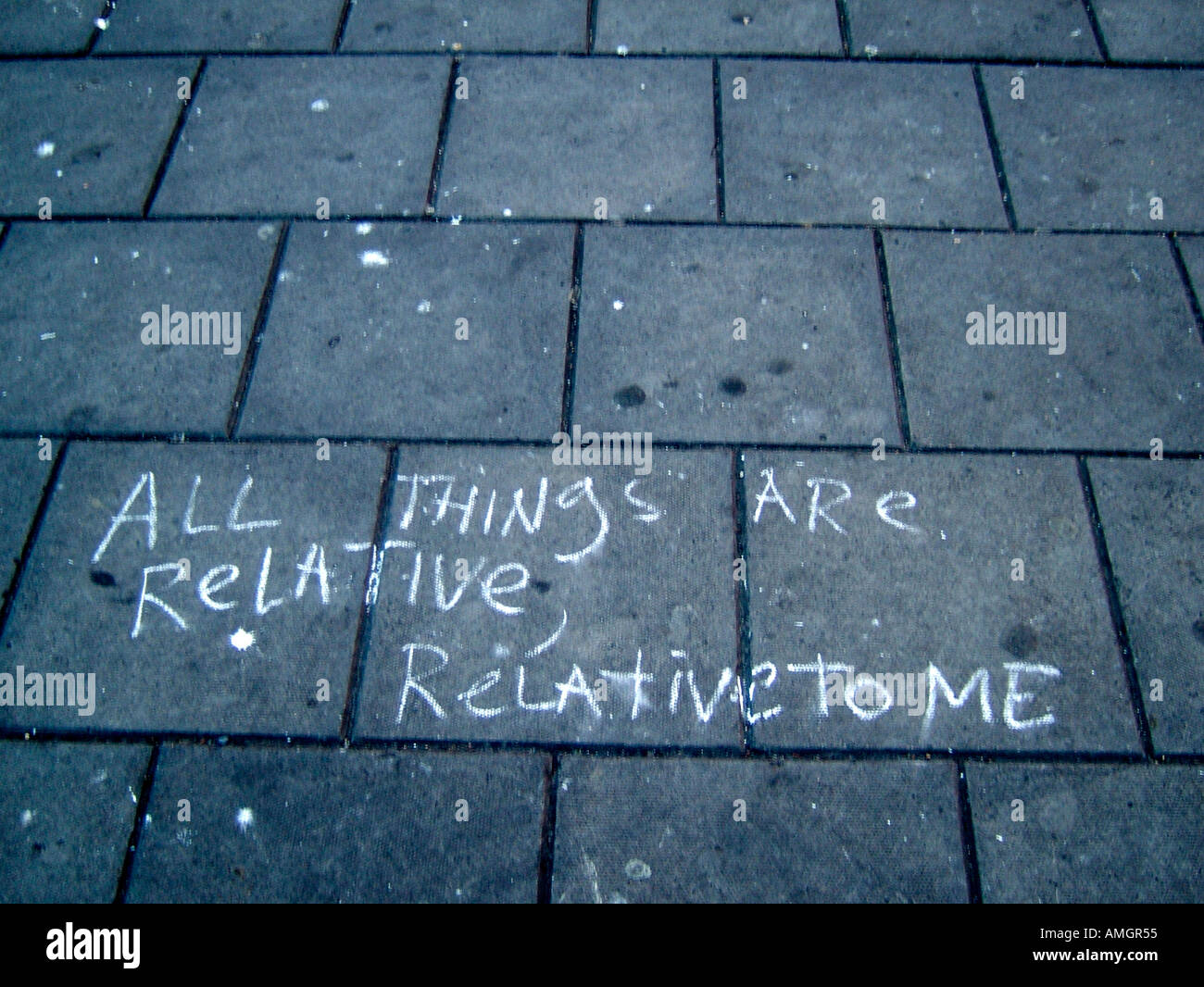 writing on pavement Stock Photo - Alamy
