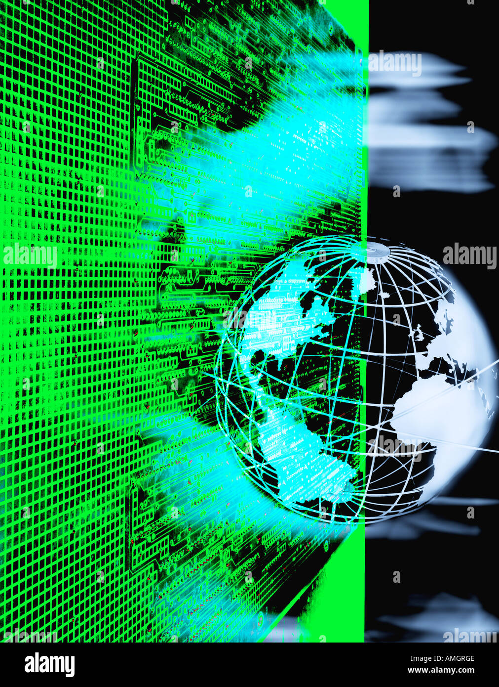 World wire globes hi-res stock photography and images - Alamy