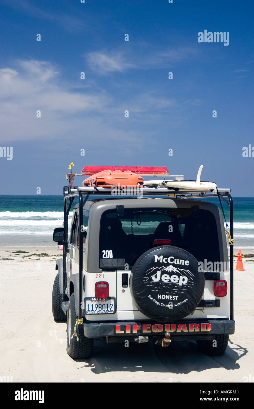 Lifeguard jeep at hi-res stock photography and images - Alamy