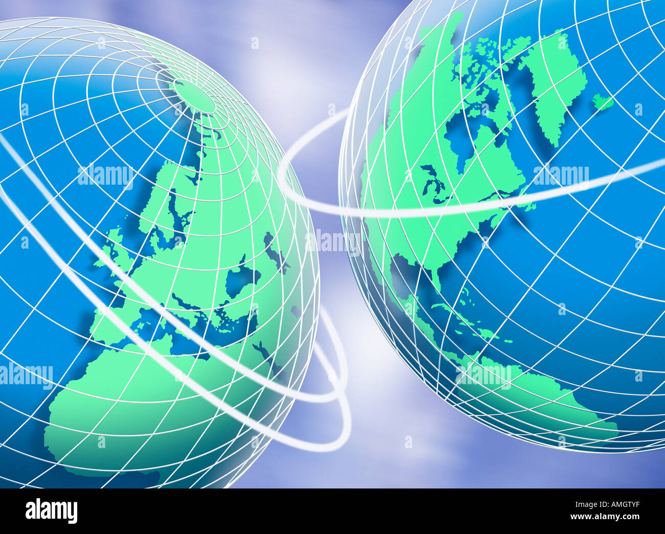 Two sky globes hi-res stock photography and images - Alamy