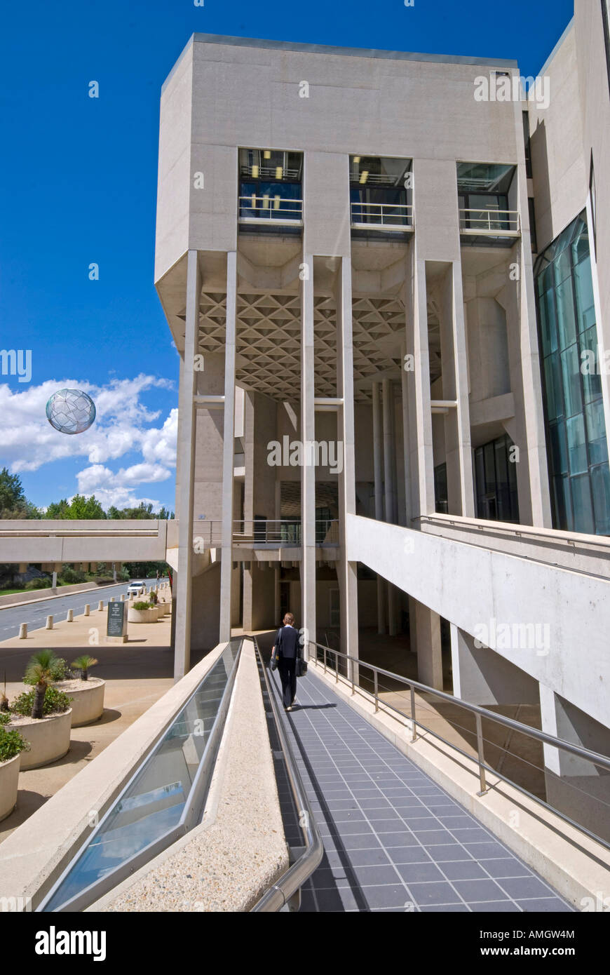 The National Gallery of Australia, Canberra, ACT, Australia Stock Photo ...