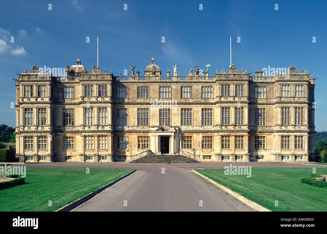 Longleat House Wiltshire England UK Home of the Marquis of Bath Stock ...