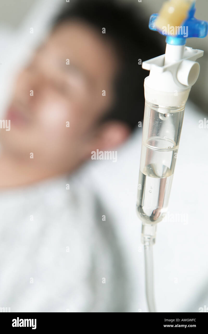 Injection to patient Stock Photo - Alamy