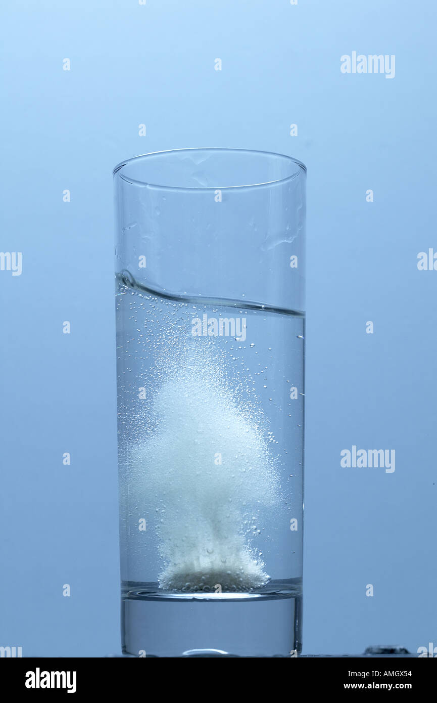 Drug inside the glass Stock Photo - Alamy