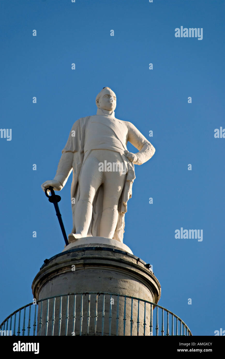 shrewsbury town and statues Lord Rowland Hill was born in Shropshire at ...