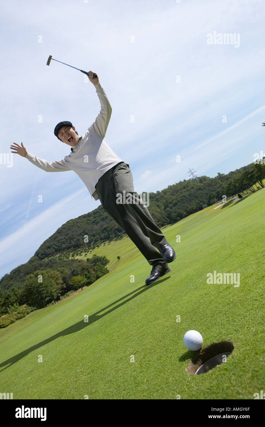 Player cheers hi-res stock photography and images - Alamy