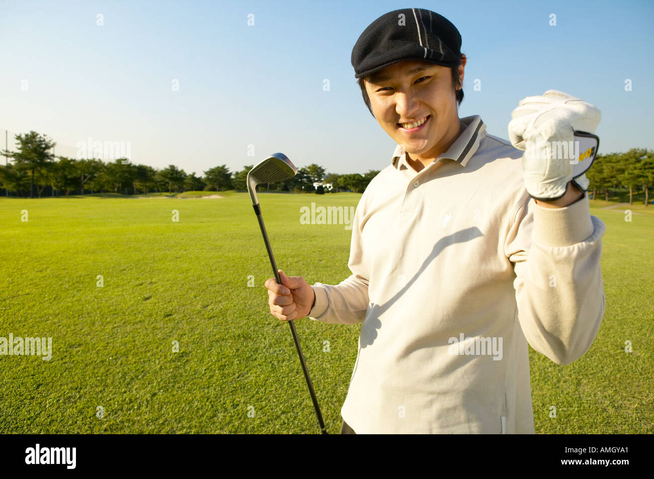 Golf course players in hi-res stock photography and images - Alamy