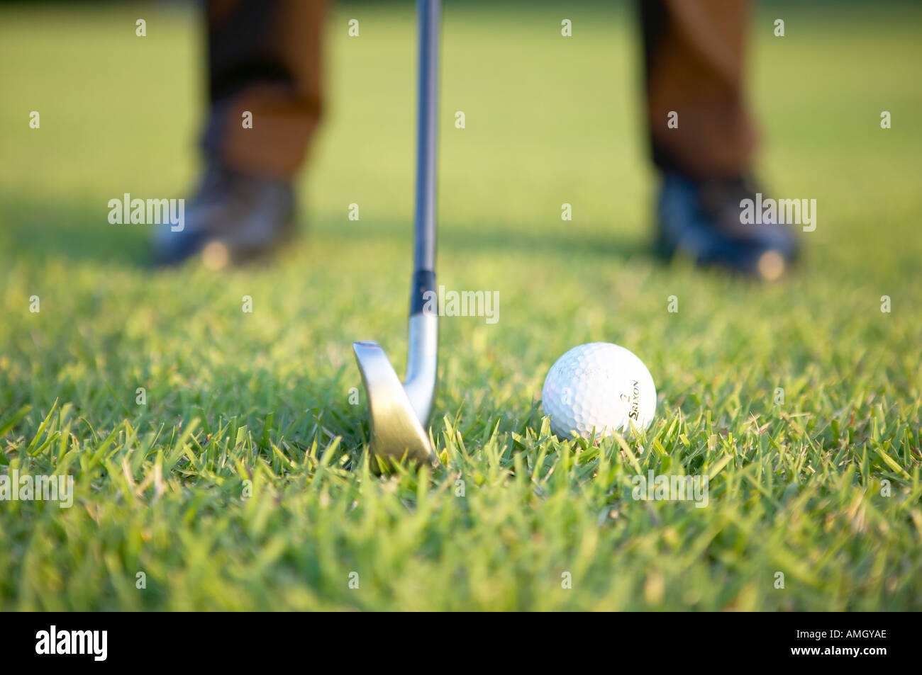 Legs person playing golf hi-res stock photography and images - Alamy