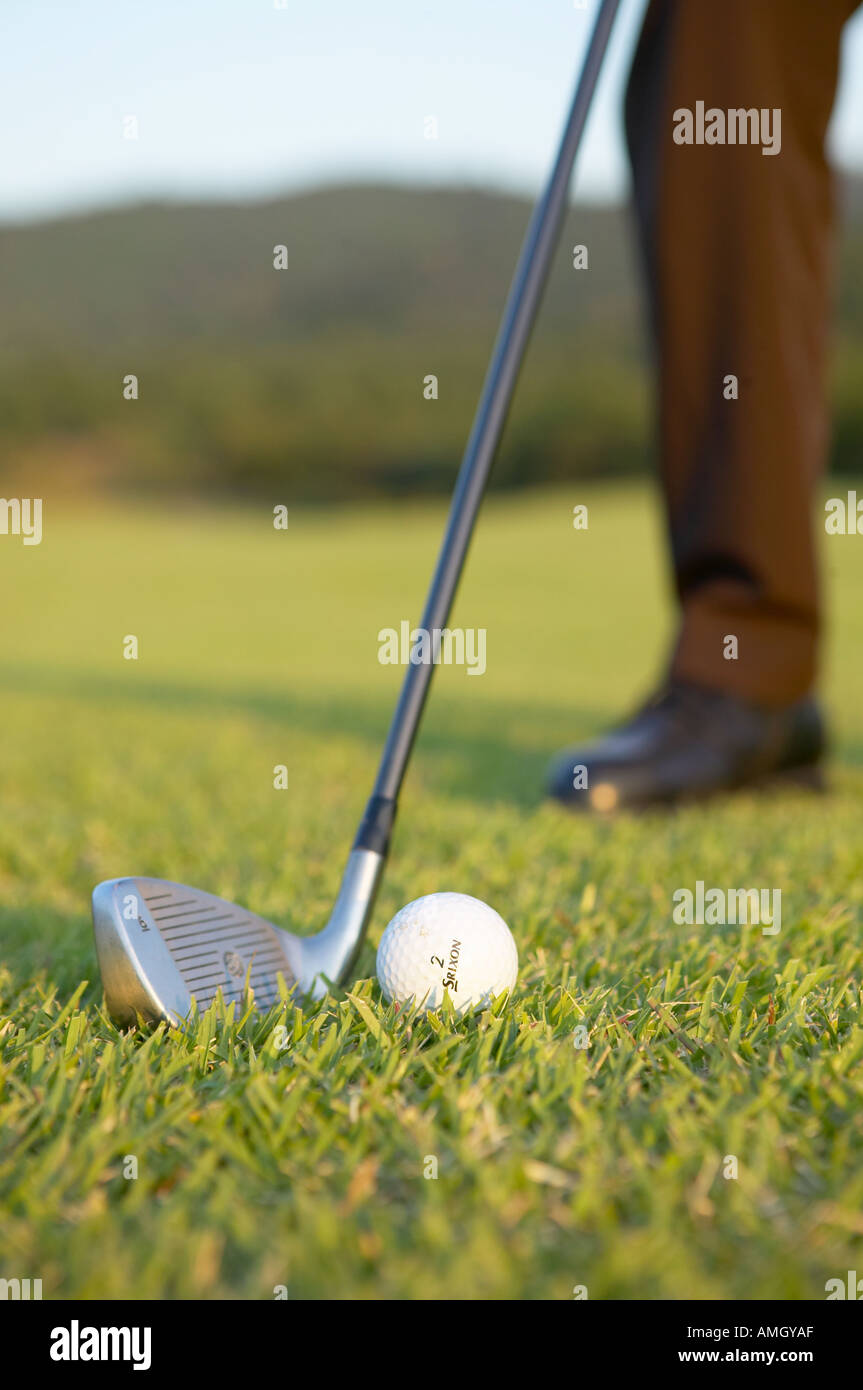 A golf club and a golf ball Stock Photo - Alamy