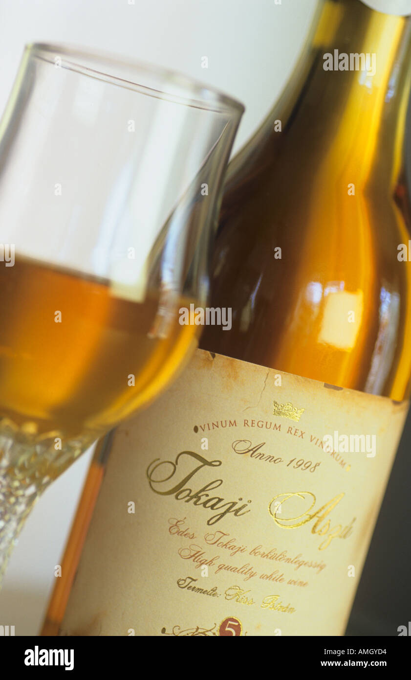 Tokay wine Hungary Stock Photo - Alamy