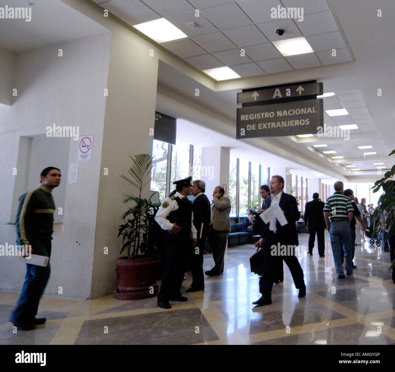 Mexico, Mexican immigration authority Stock Photo - Alamy