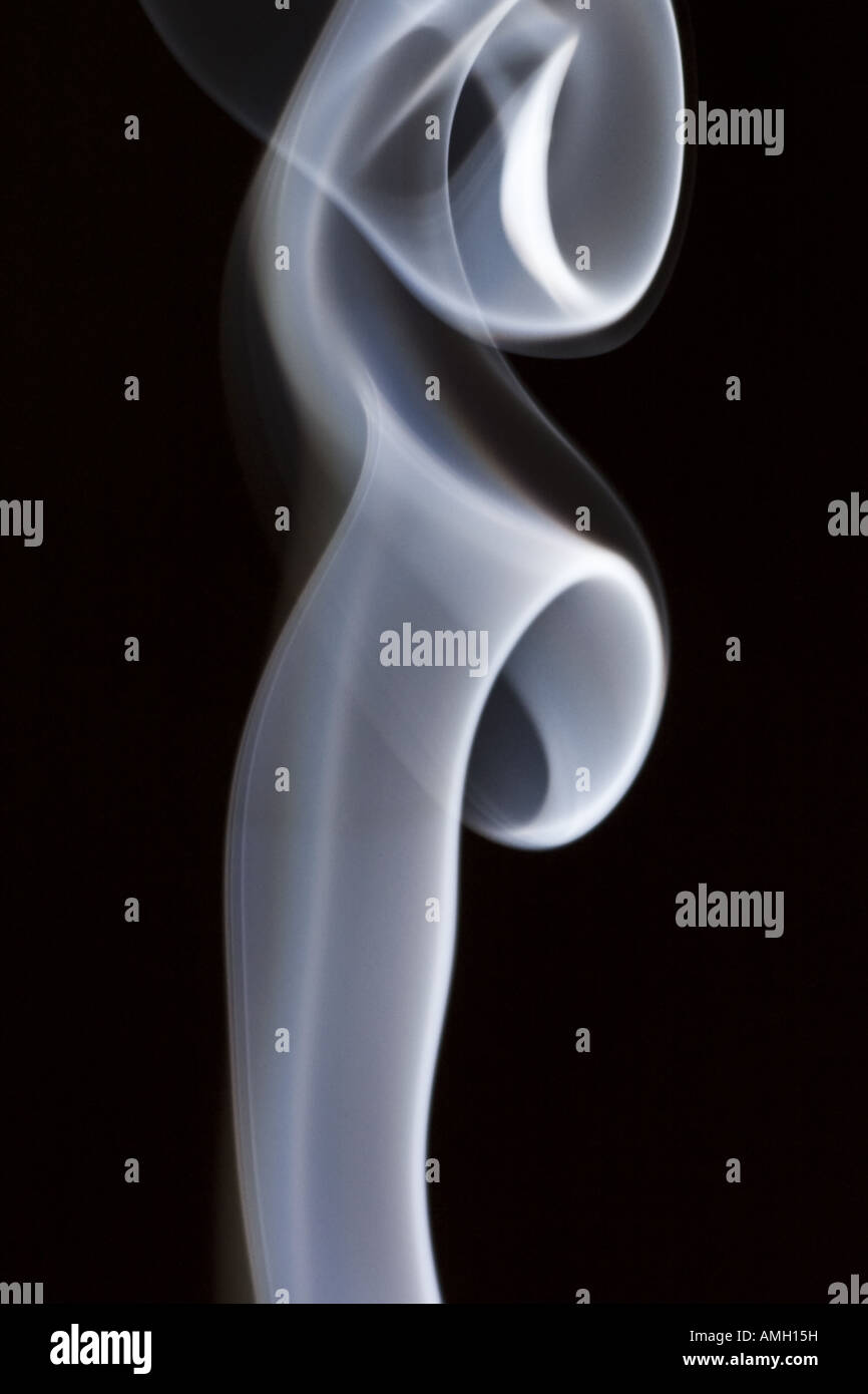 Joss Stick, Art of Smoke, smoke art trail, artistic smoke, black and ...