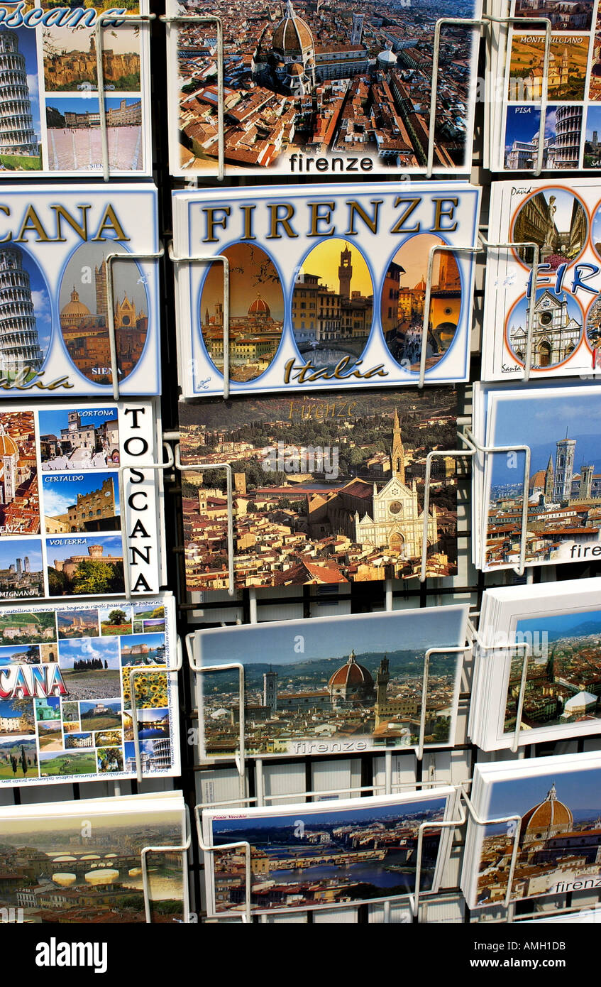 Florence postcards hi-res stock photography and images - Alamy