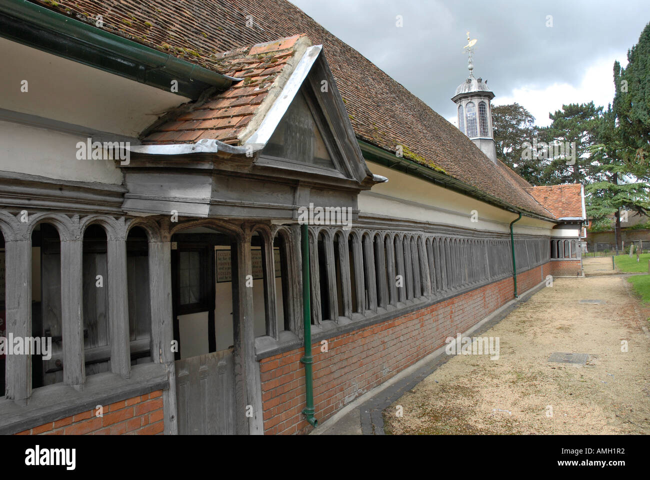 Long alley almshouses in abingdon hi-res stock photography and images ...