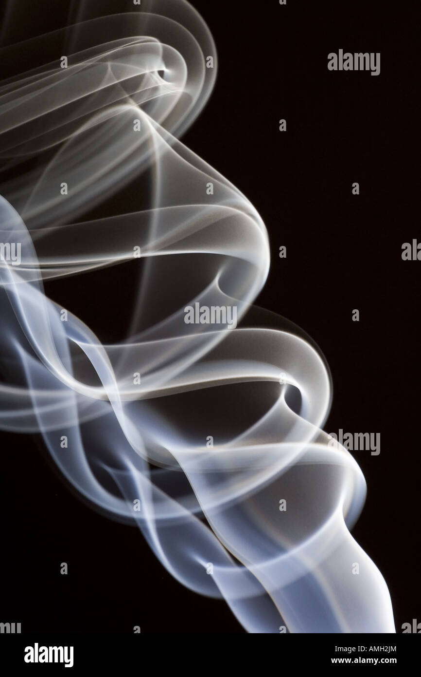 Joss Stick, Art of Smoke, smoke art trail, artistic smoke, black and ...